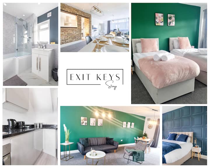 10%off|stay7payless|business|parking|wifi|sleeps5 - Slough