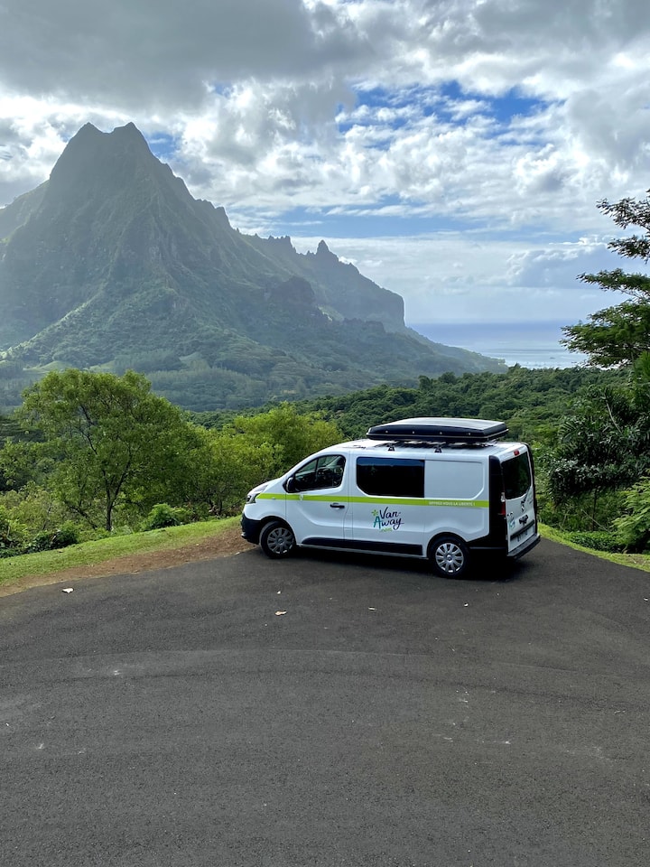 Tahiti Et Moorea En Liberté : Van Aménagé 2 Pers. - Polynésie française