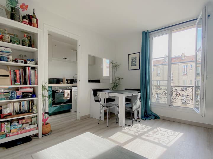 Calme Et Cosy : Appartement Lumineux Dans Le 14è - Paris