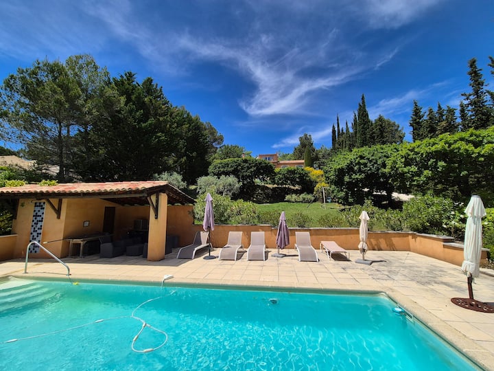 Mas Perché Avec Vue, Grand Jardin Et Piscine - Apt