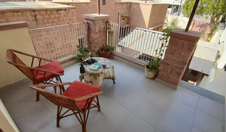 First Floor Room With A Private Balcony - Bikaner