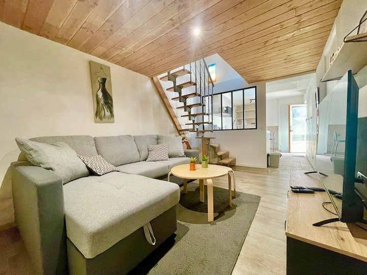 Le Cottage Breton I Duplex Mezzanine I Wifi Fibre - Larmor-Plage