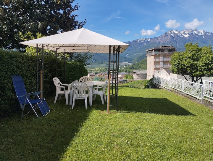 App. Un Posto Al Sole, Centro, Giardino Privato - Levico Terme