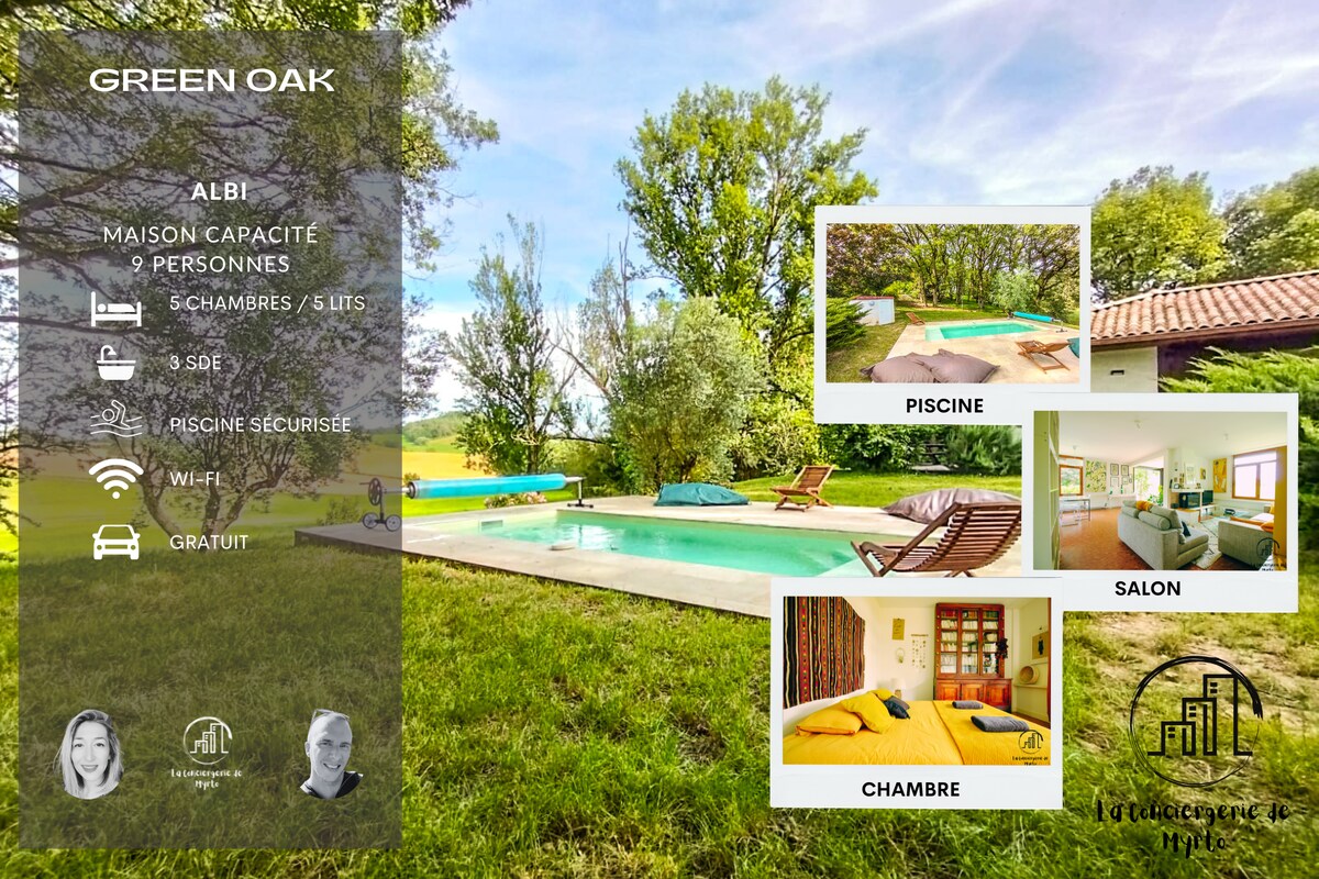 GreenOak - Villas for Rent in Albi, Occitanie, France - Airbnb