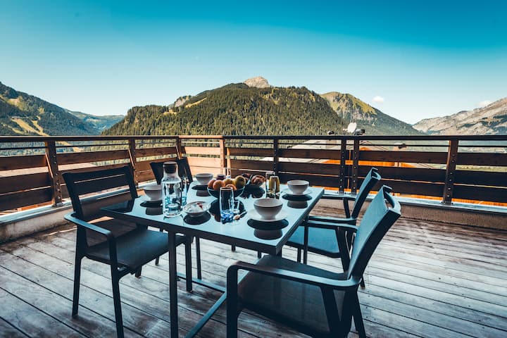 Flambeau B03 Vue Montagne Au Calme à Châtel - Châtel