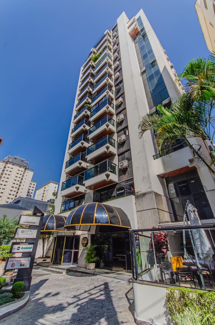 Apart. Deluxe São Paulo - Jardins (Estilo) - State of São Paulo