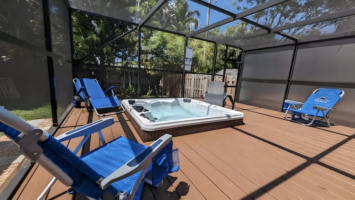 Jacuzzi Near The Beach, Bicycles, Bbq, Patio Spa - Lauderdale-by-the-Sea Beach, FL