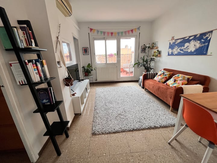 Lovely Queen Size Bedroom - Center Of Barcelona - Barcelone