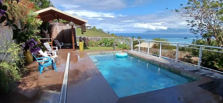 Taapuna Guesthouse Family - French Polynesia