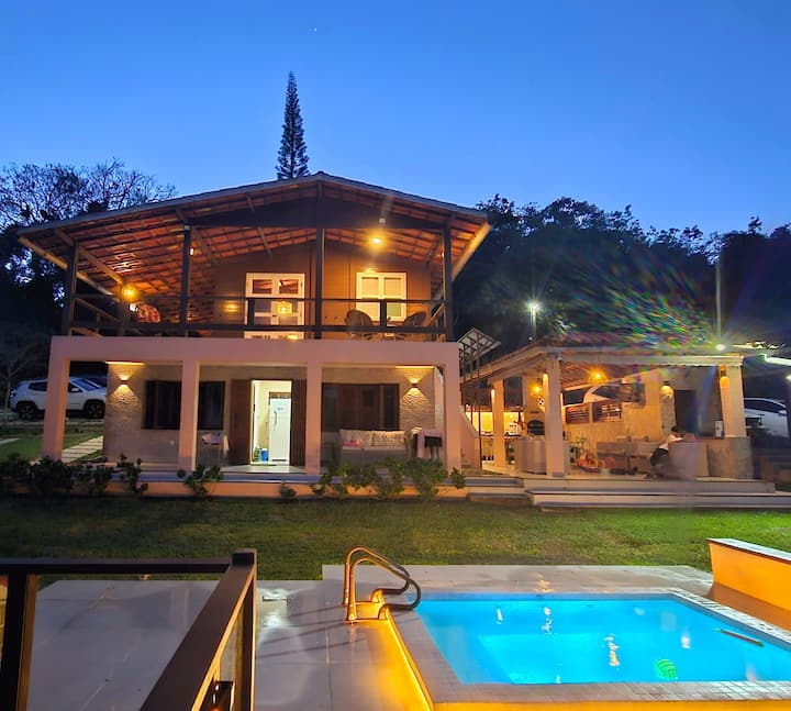 Casa Guaramiranga Piscina Aquecida/hidro/1diarista - Guaramiranga