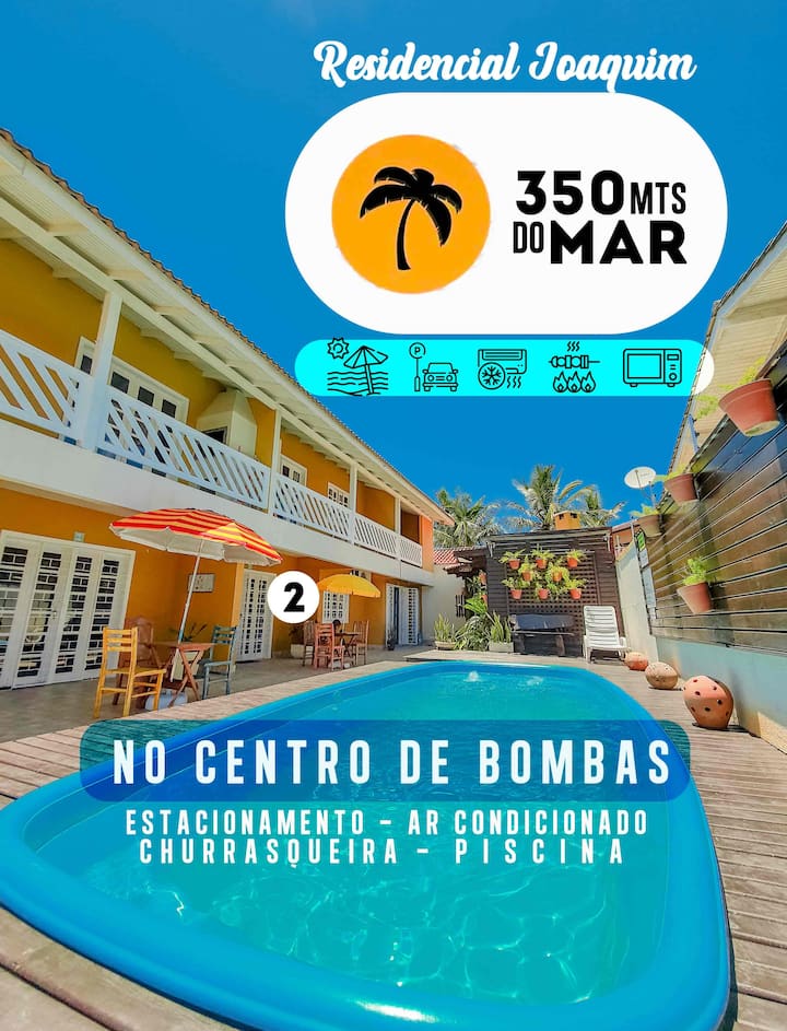 Apto 02 Em Frente A Piscina - Bombinhas