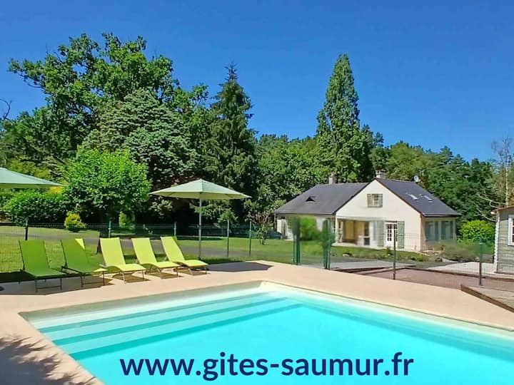 Saumur L'appel De La Forêt Spa+piscine * * * - Saumur