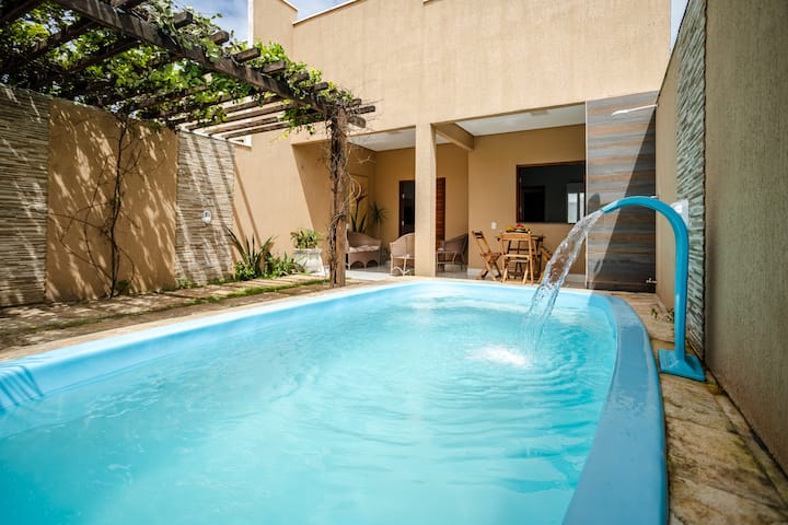 Casa Na Praia Do Preá Com Piscina E Churrasqueira - State of Ceará