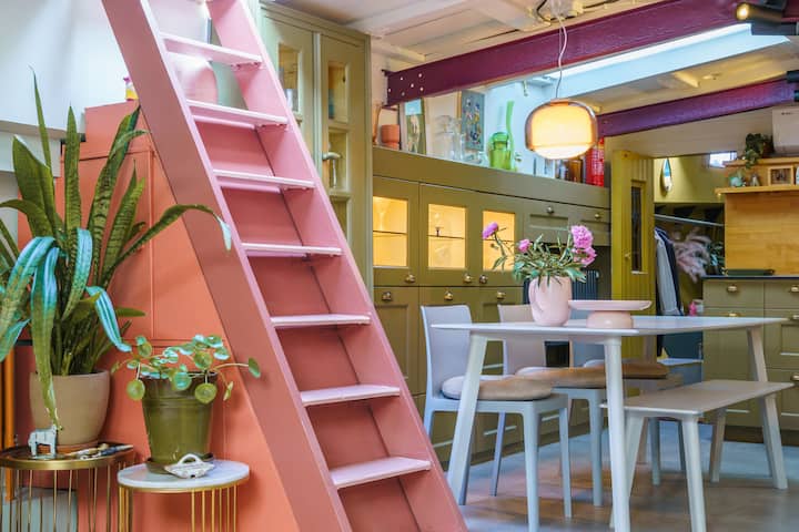 Delightful 2 Bedrooms Houseboat In Amsterdam-pijp - Amsterdam