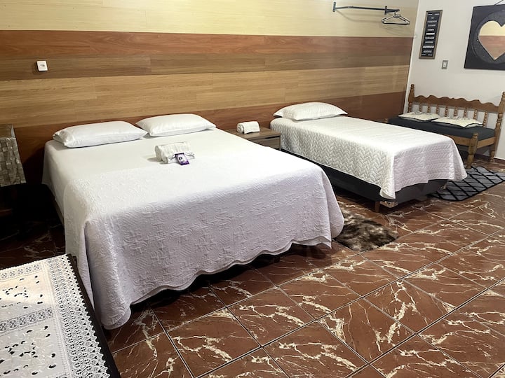 Kitnet5, Stúdio, Ar-condicionado, Cama Queen. - Toledo