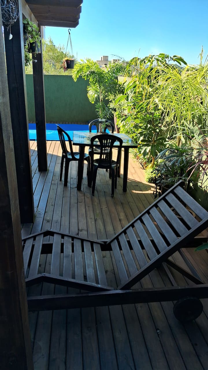Casa Com Piscina E Ar Condicionado Nos Quartos. - Garopaba