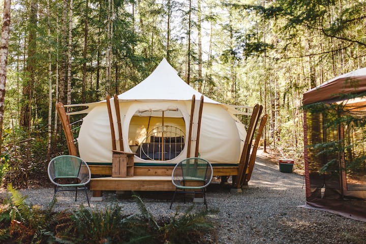 White Pine Glamping Site - バンクーバー島