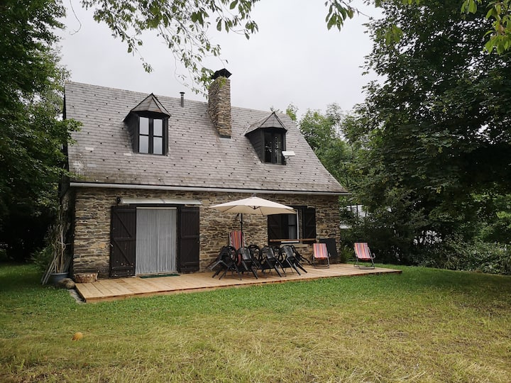 Maison Pyrénéenne Avec Vue Imprenable - Loudenvielle