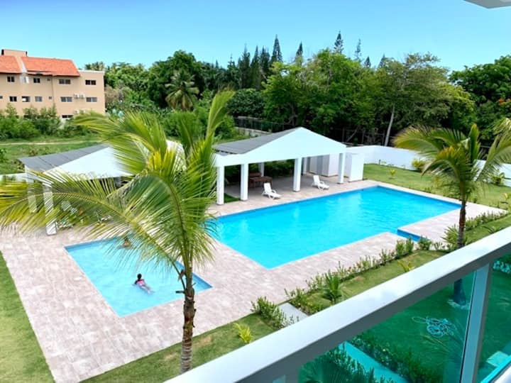 Precioso Apto 2r2b  En Playa Bibijagua, Punta Cana - Punta Cana