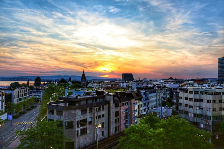 1.5 Room Apt 605 Zug Most Center Stunning Lakeview - Kanton Zug