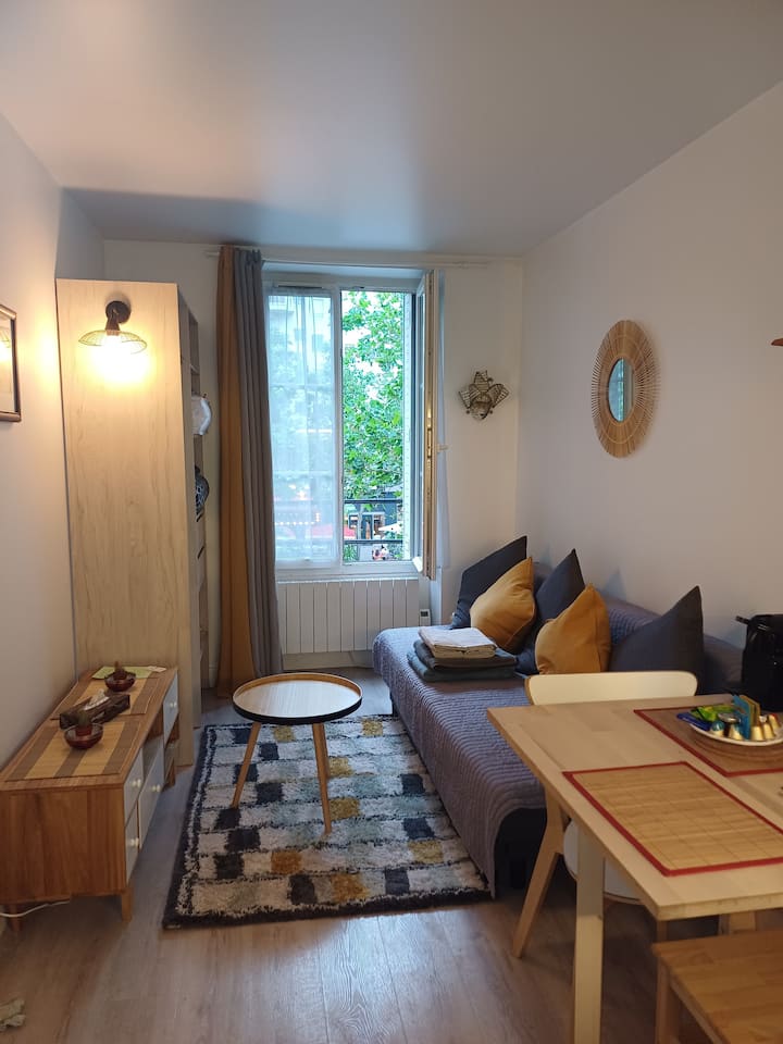 Studio Cosy à La Gaité Montparnasse - Paris