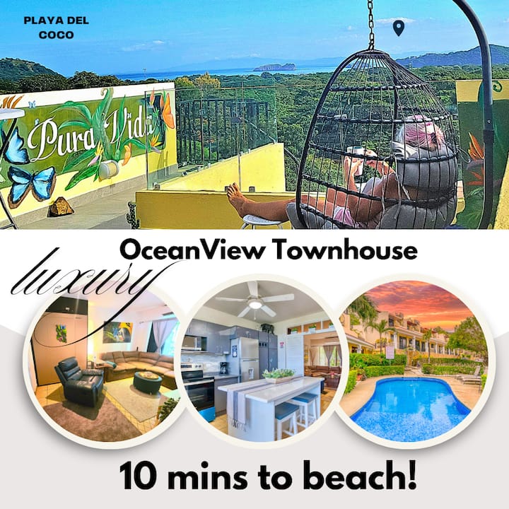 Huge Seaview Deck, King Bed, Laundry, Yes 1 Pet - Guanacaste Province