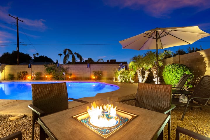 Desert Oasis: Home With Free Heated Pool, Spa, Bbq - Scottsdale, AZ