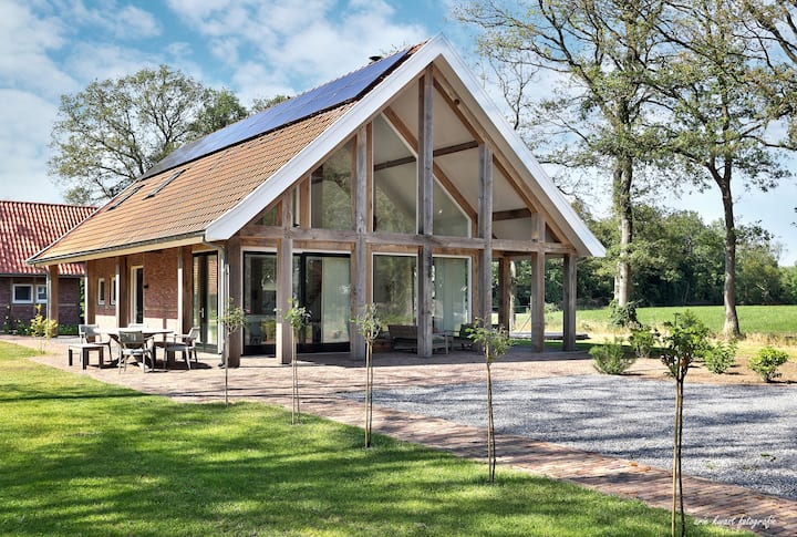 Rural Family Holiday Home With Wood Burner - Nordhorn