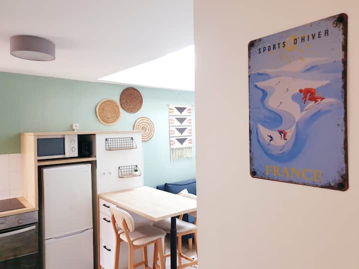 Idéal Longs Séjours * Au Calme Et Cosy* - Grenoble