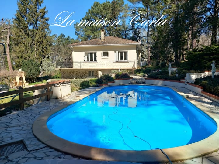 Stijlvolle Villa Voor 12 Personen! - Lot-et-Garonne