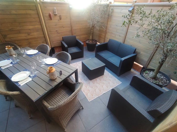 Centreville 2/6 Pers. 2terrasses Garage 150m Plage - Sainte-Maxime