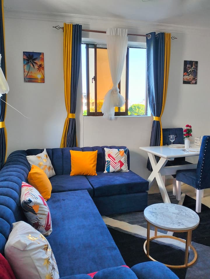 Modern Luxurious 1br Apartment/hot Shower - Mombasa