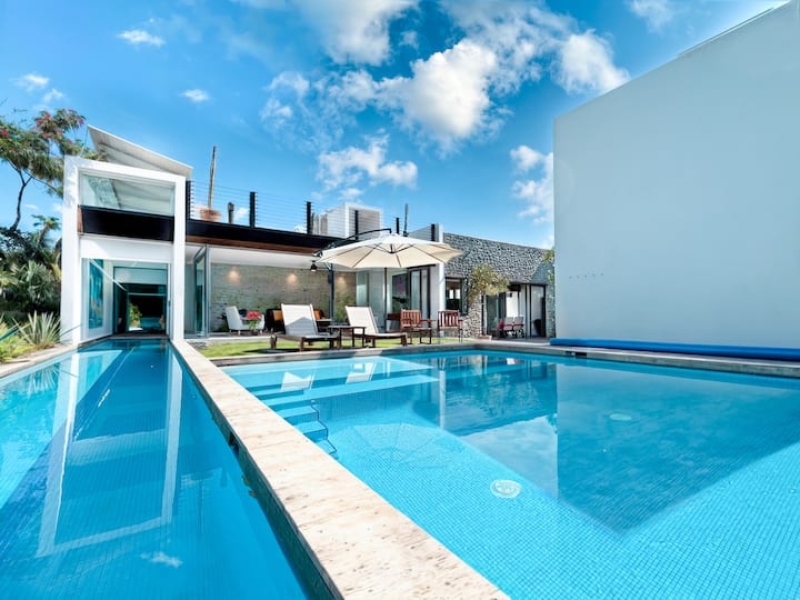 Modern House With Own Heated Swimming Pool - Cuernavaca