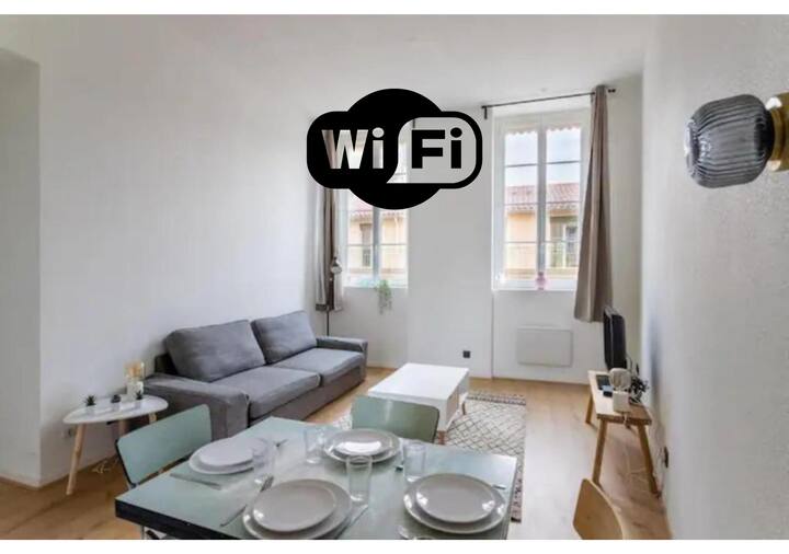 Appartement 2 Chambres, Calme Garanti - Lyon