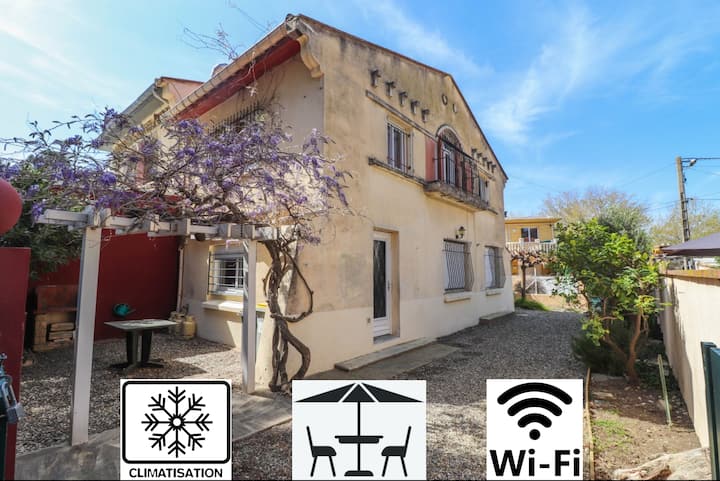 4 Bedroom Villa 80m From Sea, Free Onsite Parking - Collioure