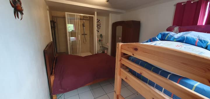 Chambre Familiale 5 Pers Sdb Privé Proche Plage - Banyuls-sur-Mer