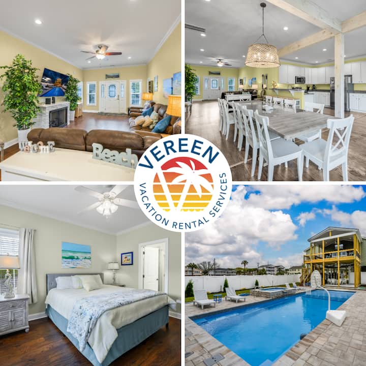 Pet Friendly-private Pool & Hot Tub- Walk 2 Beach - North Myrtle Beach, SC