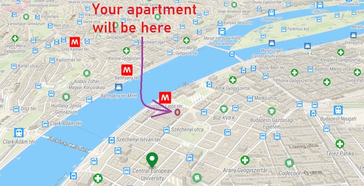 Quiet Place In The Very Downtown For #1-6people - Budapest