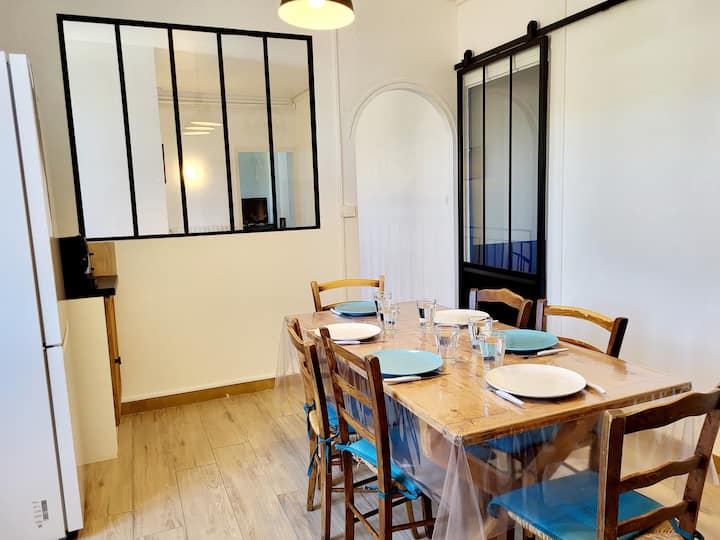 Appartement 10 Pers. Avec Jardin • Proche Rivière - Vals-les-Bains