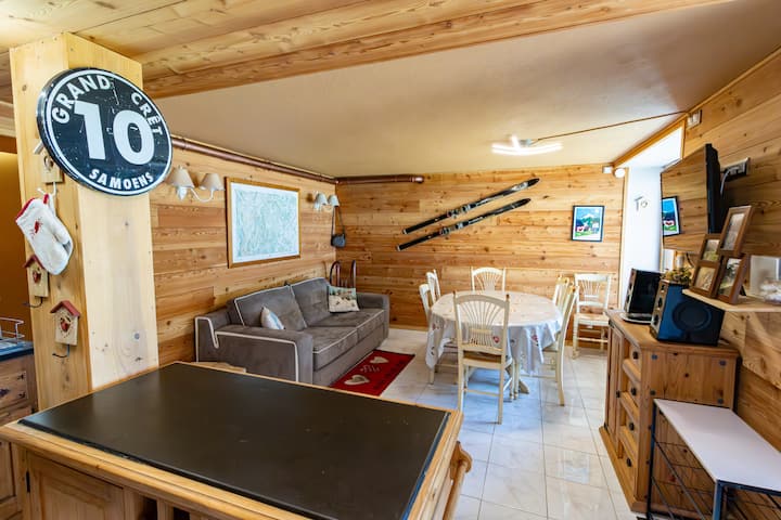 Appartement Cosy 2 Chambres 4/6 Pers à La Giettaz - La Giettaz