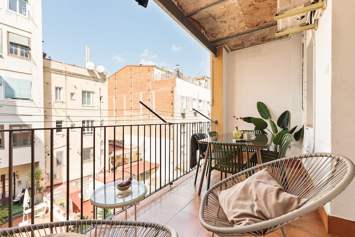 Charming & Sunny With Terrace Steps To Old Town. - Barcelona