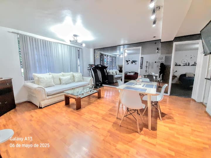 Amplio Y Confortable Departamento Céntrico - Mexico State