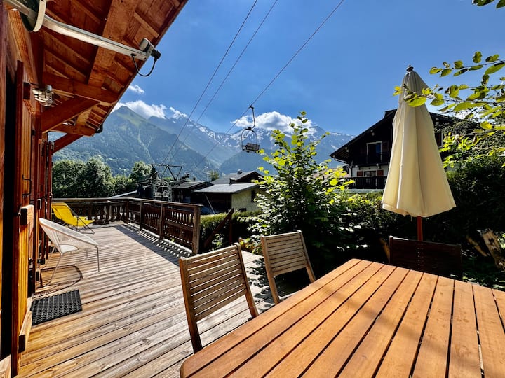 #Demi Chalet Veroce à 30m Des Remontées Mécaniques - Les Houches