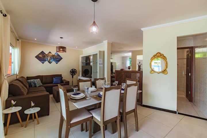 Casa Azul Com Vista Para Mata - Arraial D'ajuda - Porto Seguro