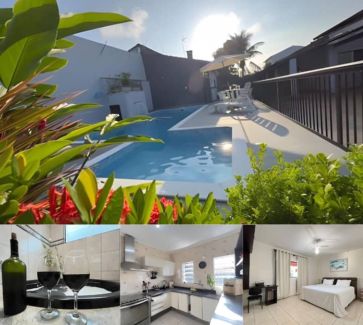 Aréa Gourmet, Hidro, Piscina,  6x Sem Juros - Peruíbe