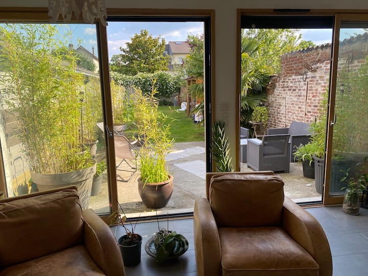 Appartement Sur Jardin Proche Versailles - Montigny-le-Bretonneux