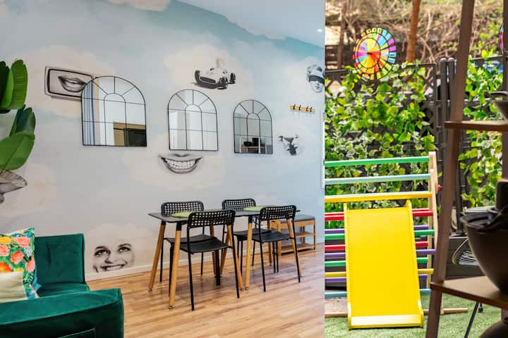 Cozy Retro Chic With Patio And Self Check-in - Berlin