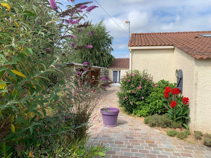 Bord De Mer, Les Oliviers, Parc Privé, 6 à 8 Pers. - Jard-sur-Mer