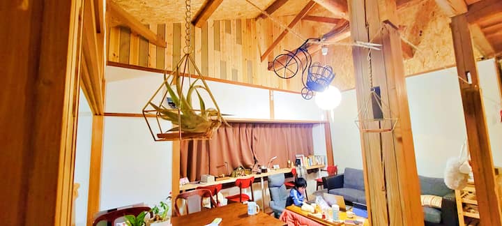 【トリプルルーム】白馬まで30分！ペットok！コーヒー&お米無料のゲスト＆シェアハウス - 오마치시