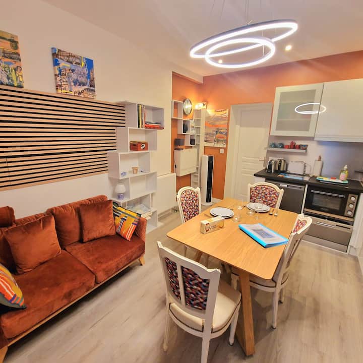Le London 
 Très Bel Appartement Cosy - 50m Plage - Trouville-sur-Mer